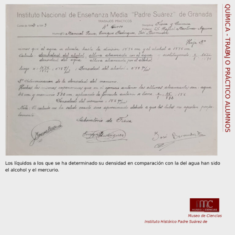 Elemento de la semana del Museo de Ciencias del IES Padre Suárez (303 ...